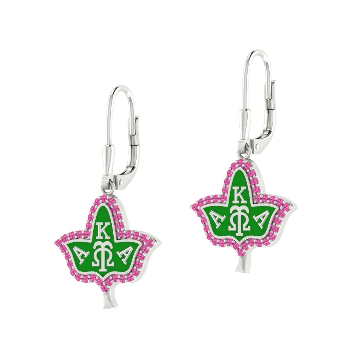 Alpha Kappa Alpha Ivy Earring AKA-E007